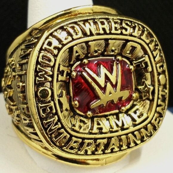 WWE | Accessories | Wwe Championship Hall Of Fame Induction Ring Fast ...
